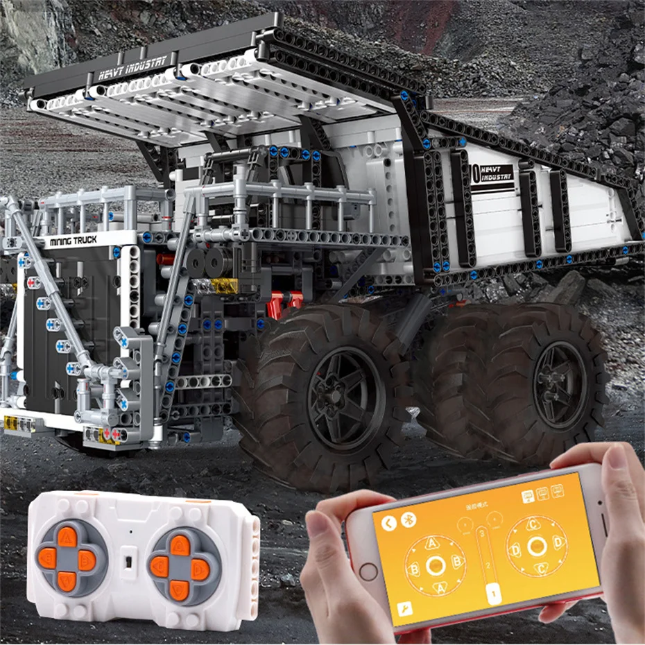Mould-King-13170-Engineering-Truck-Series-2044pcs-Giant-Mining ...