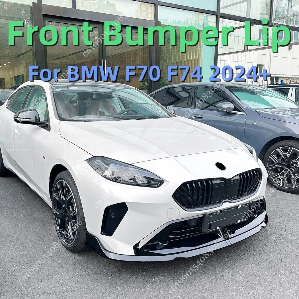 Front Bumper Lip For BMW 1 Series F70 2 Series F74 116 120 123 M Sport ...