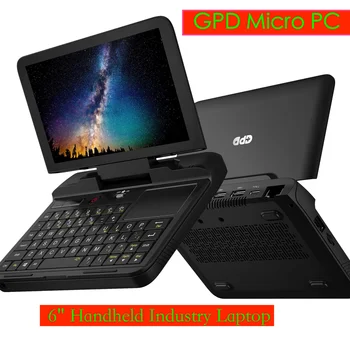 GPD Micro PC 6" Handheld Industry Laptop Mini PC Win 10 Pro,Pocket Mini ...