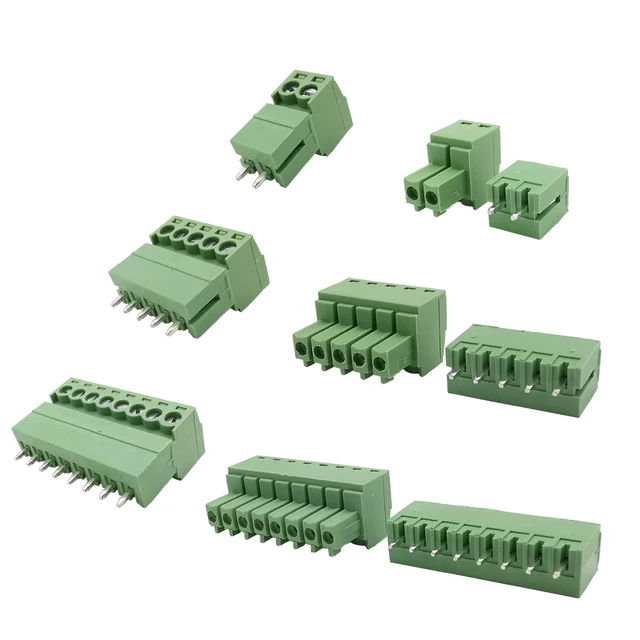 5Pair 15EDG Pitch KF2EDG PCB Screw Terminal Block Connector, 60% OFF