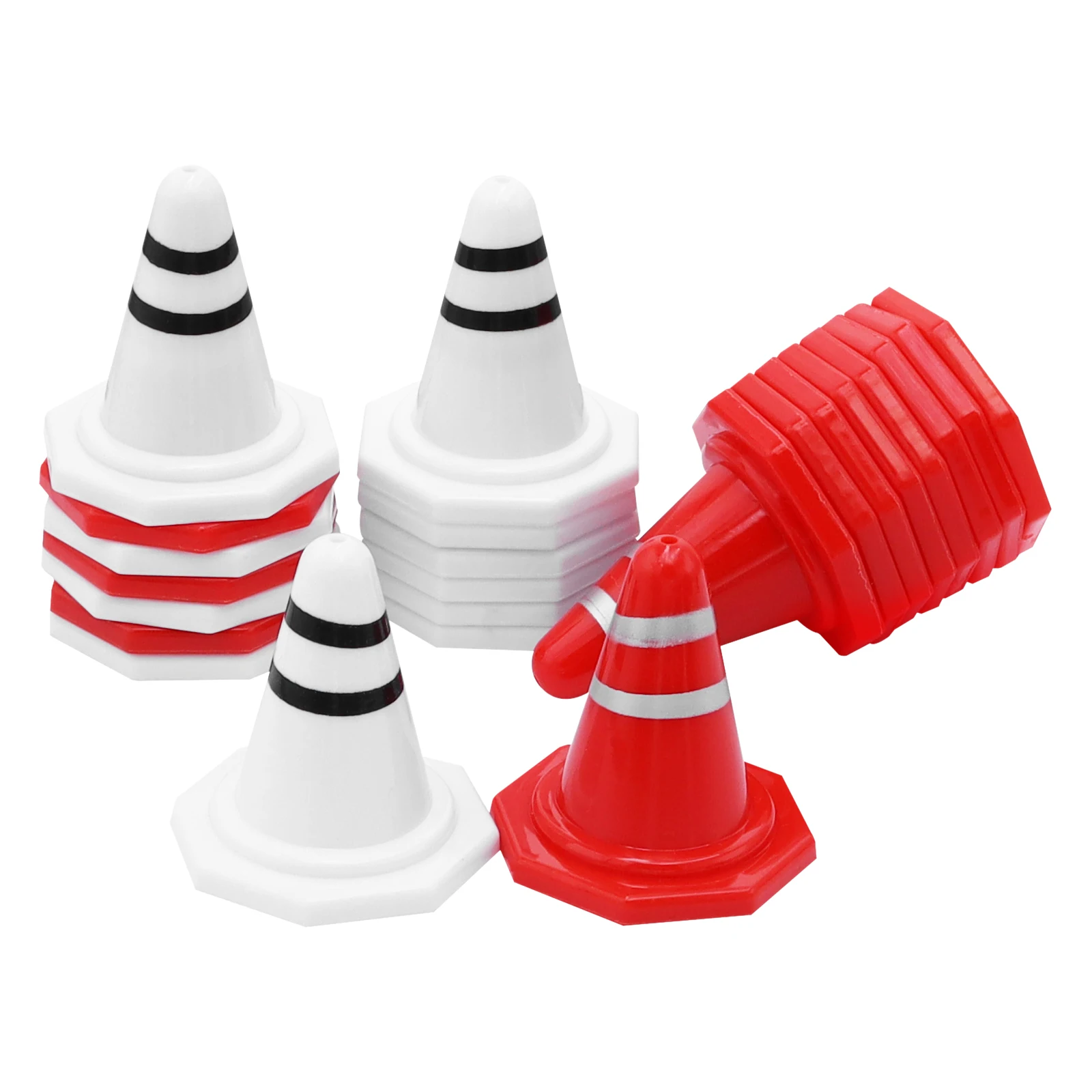 Drift-Racing-Track-Plastic-Mini-Traffic-Cones-Toy-Red-White-Light ...
