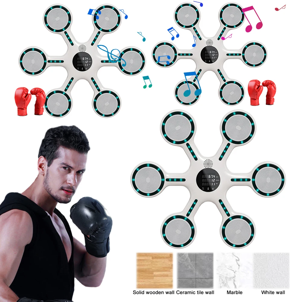 Máquina de Boxe Inteligente para Exercícios em Casa - Alvo Musical e ...