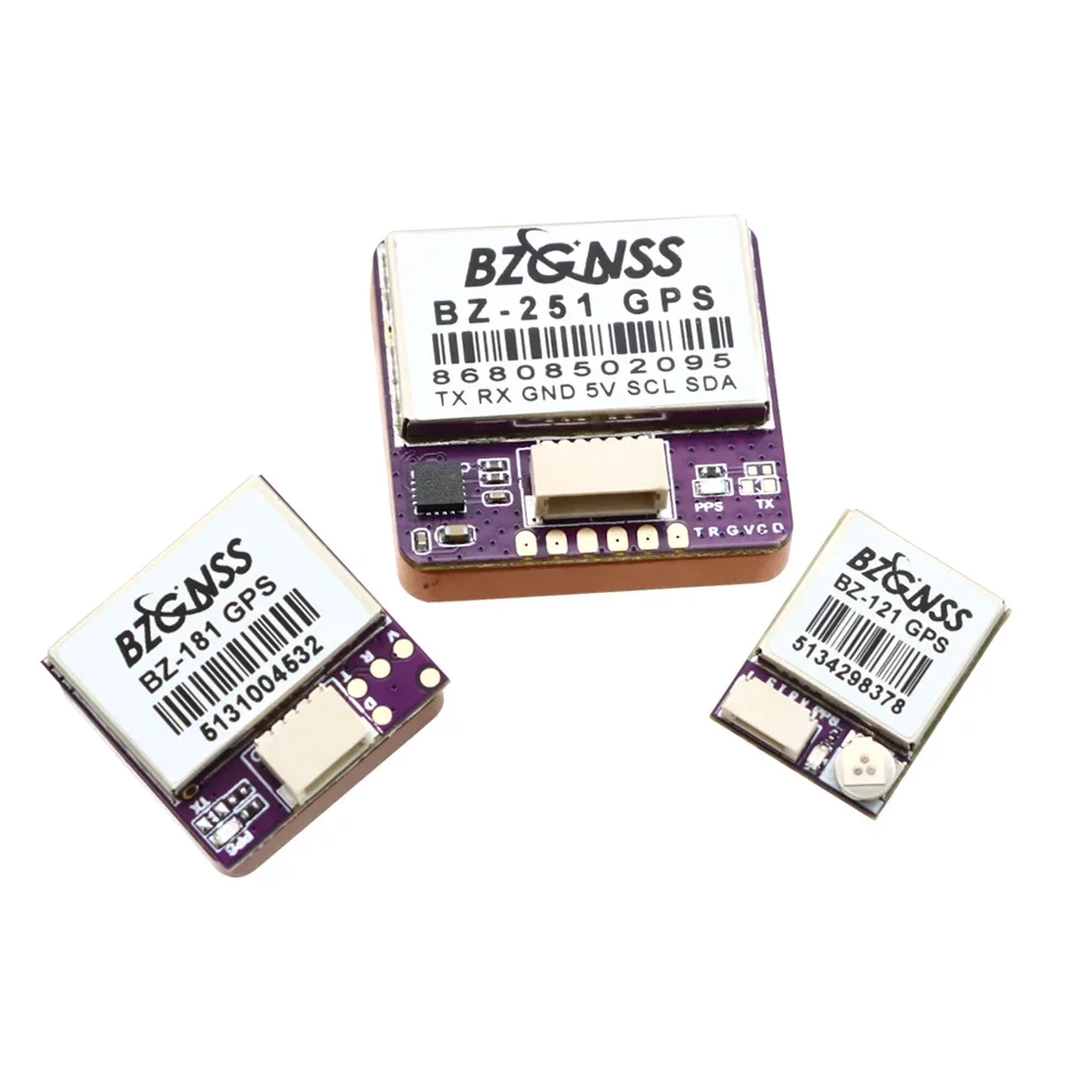 BZGNSS BZ-251 BZ-181 BZ-121 GPS モジュールデュアルプロトコル FPV リターンホバー F7 F4 飛行制御固定 ...