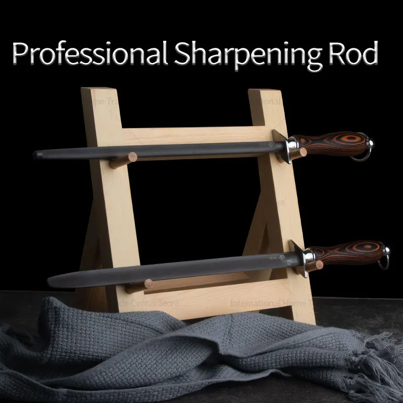 Mikata-colored-wood-sharpening-rod-chef-special-handheld-sharpening-rod ...