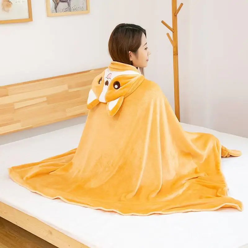 Lazy-Style-Cloak-Blanket-Cute-Nap-Shawl-Nap-Blanket-Cape-Office-Cartoon ...
