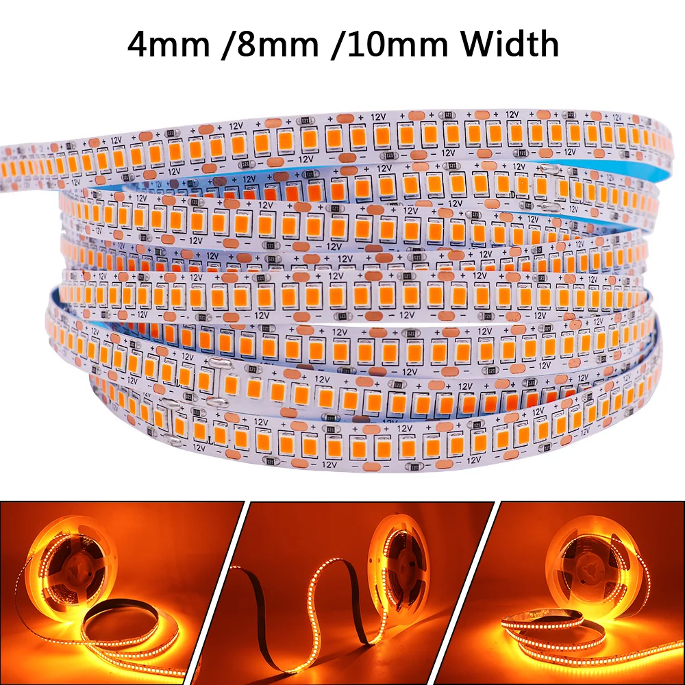 DC 12V LED Strip Light Indoor Decoration 2835 SMD 120 240 LEDs/m ...