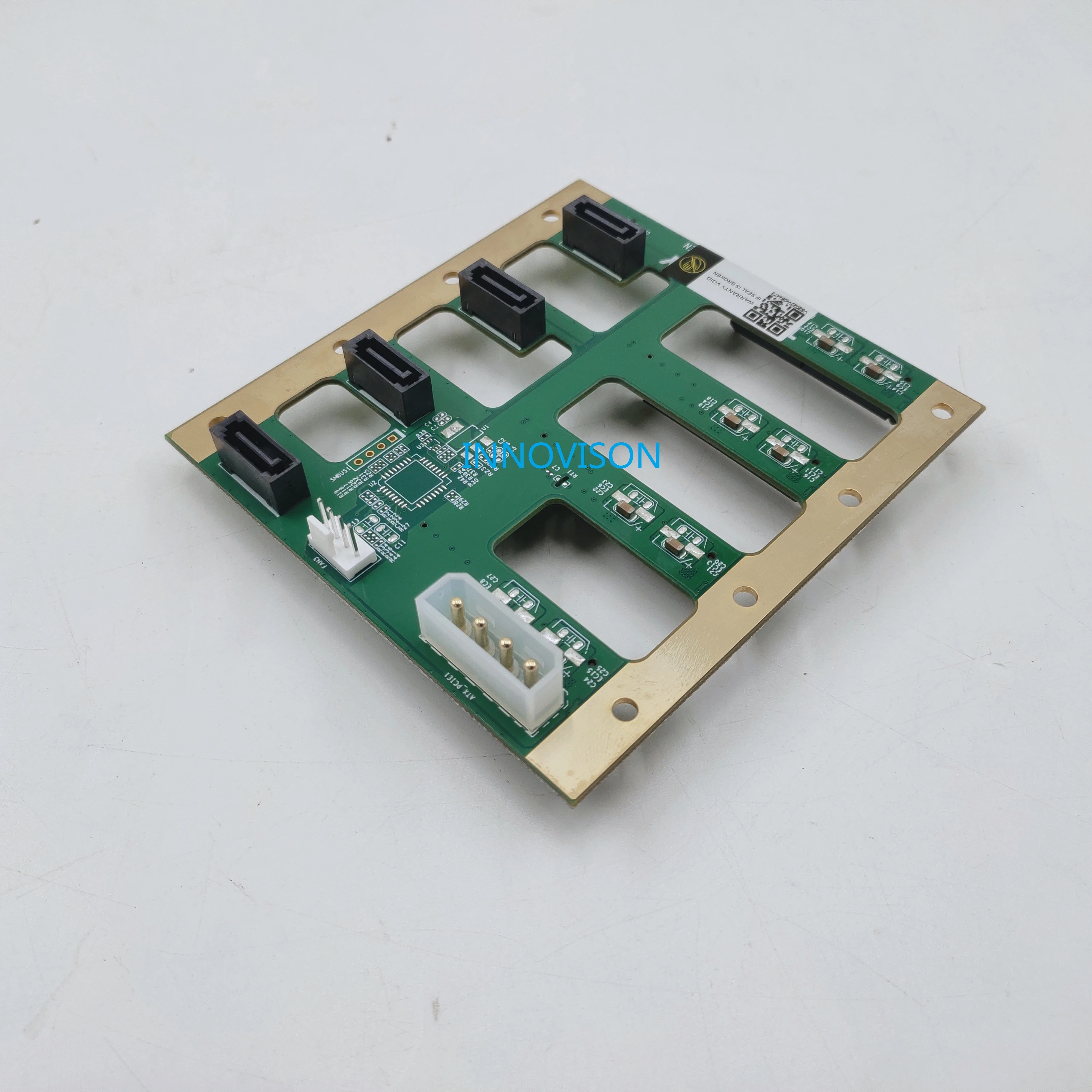 4 Bays Hdd 6gb Sata Backplane For Our 4bays And 8bays Nas Case - Add On ...