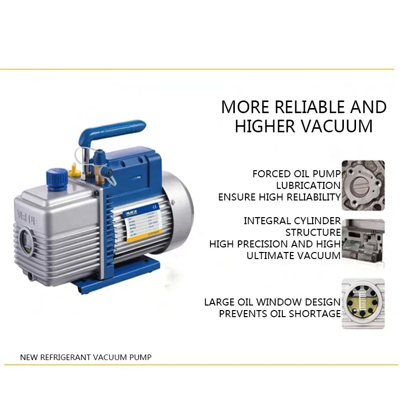 220v Electric Miniature Rotary Vane Vacuum Pump High-Performance New ...