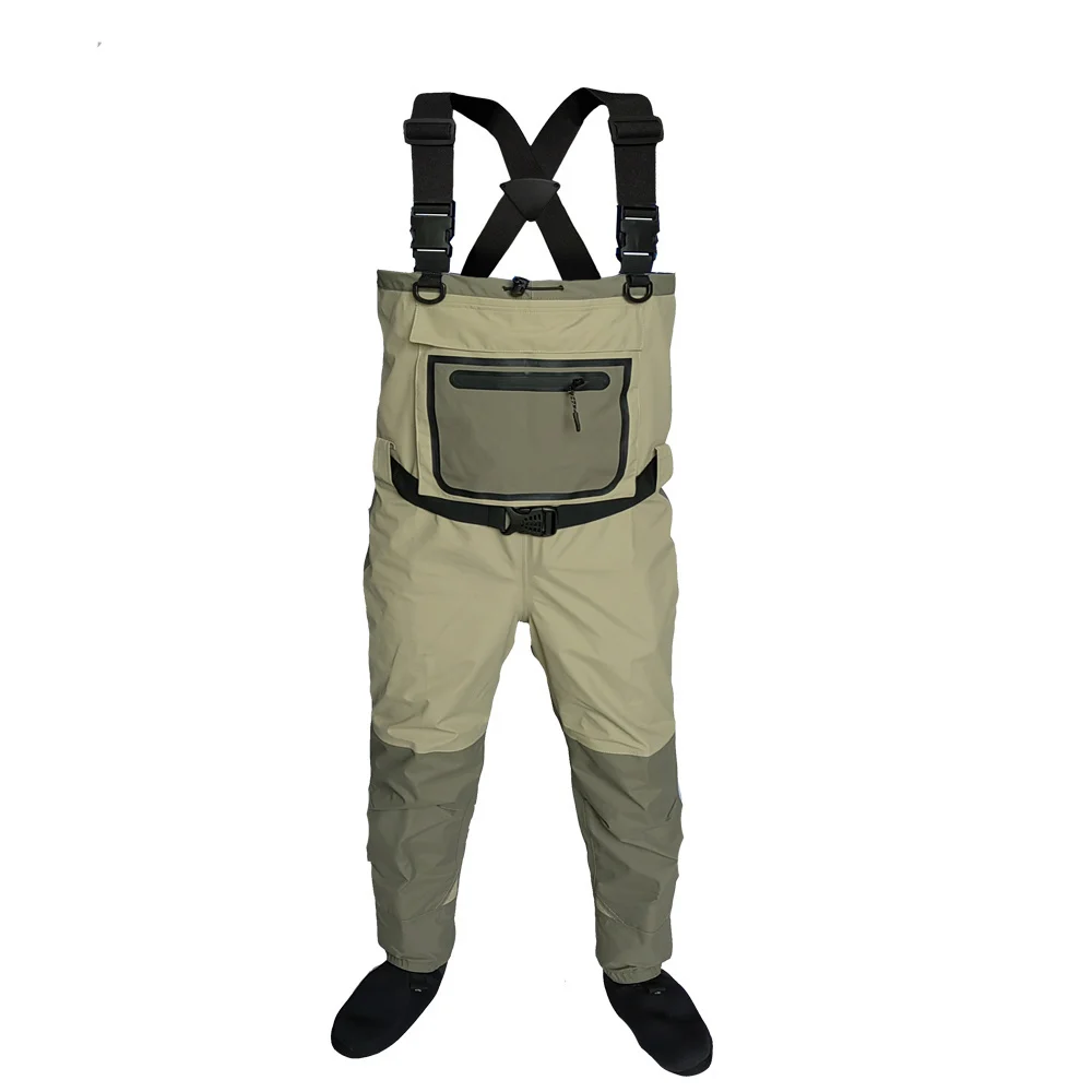 2022-Waterproof-and-breathable-waders-fly-fishing-to-neoprene-foot-for ...