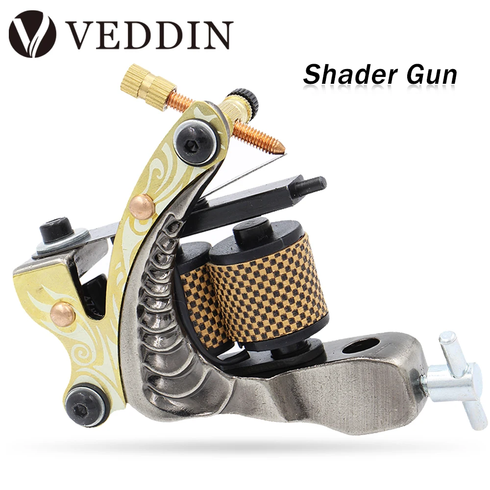 New-Design-Coil-Tattoo-Machine-Guns-10-Warps-Shader-Tattoo-Rotary ...