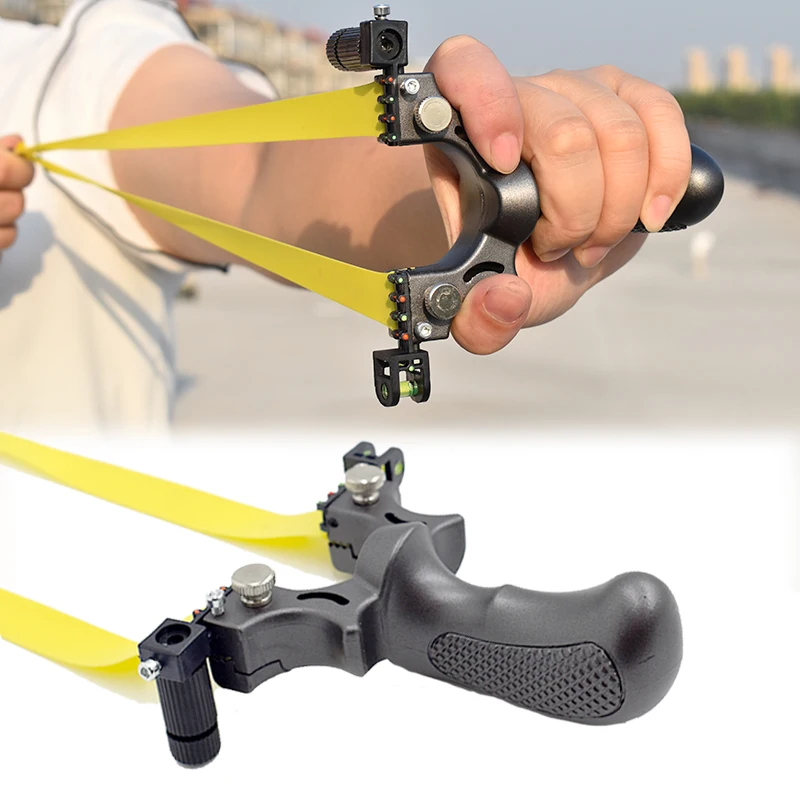 High-Precision-Shooting-Laser-Aiming-Slingshot-Competition-Practice ...