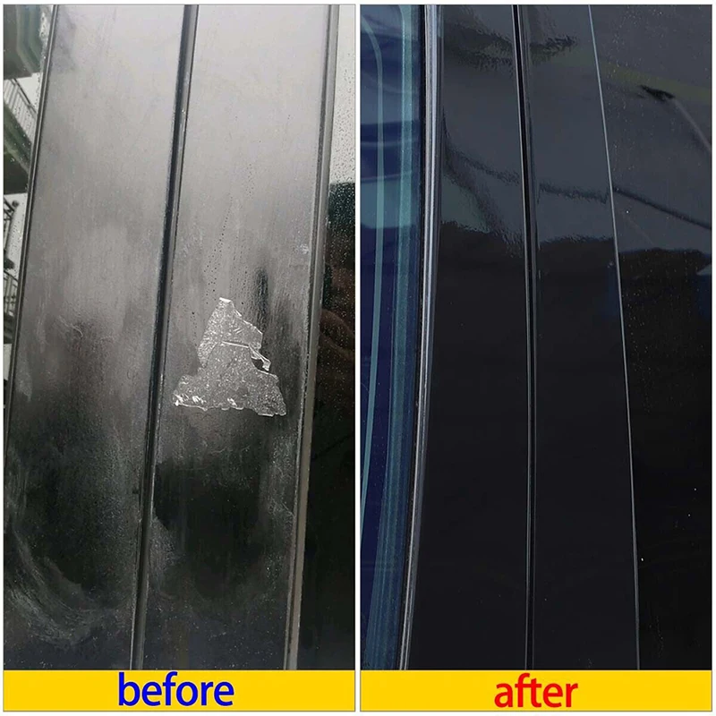 Car Door Window Pillar Posts Door Trim Cover Stickers Exterior Fit Land ...