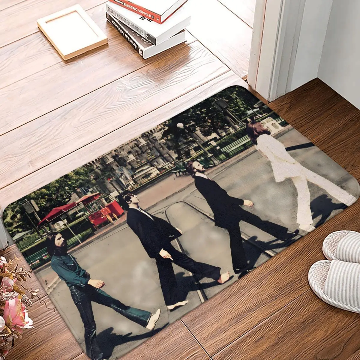 The-Beatle-Band-Non-slip-Doormat-Cool-Living-Room-Bedroom-Mat-Welcome ...