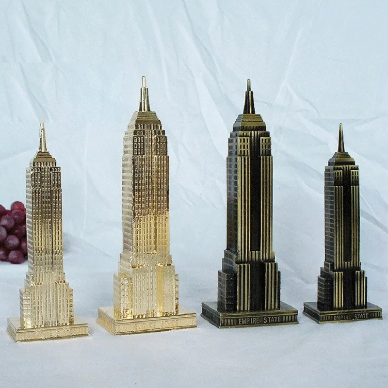 Simulated-Metal-Empire-State-Building-New-York-USA-Landmark-Building ...