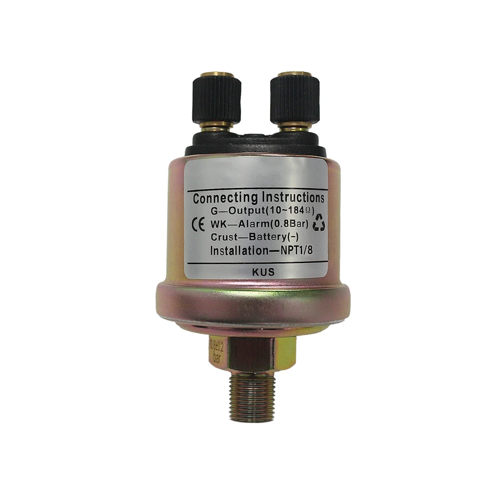 Oil Pressure Sensor M10*1 Thread Type 10 184Ohm Signal for Oil Pressure ...