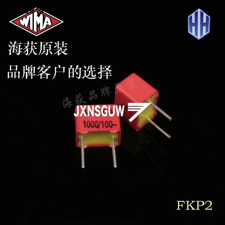 10PCS WIMA FKP2 5MM 33PF 470P 100PF 150PF 220PF 470PF 1.5NF 68PF 1NF 2.2NF 3.3NF 6.8NF 10NF 15NF ...