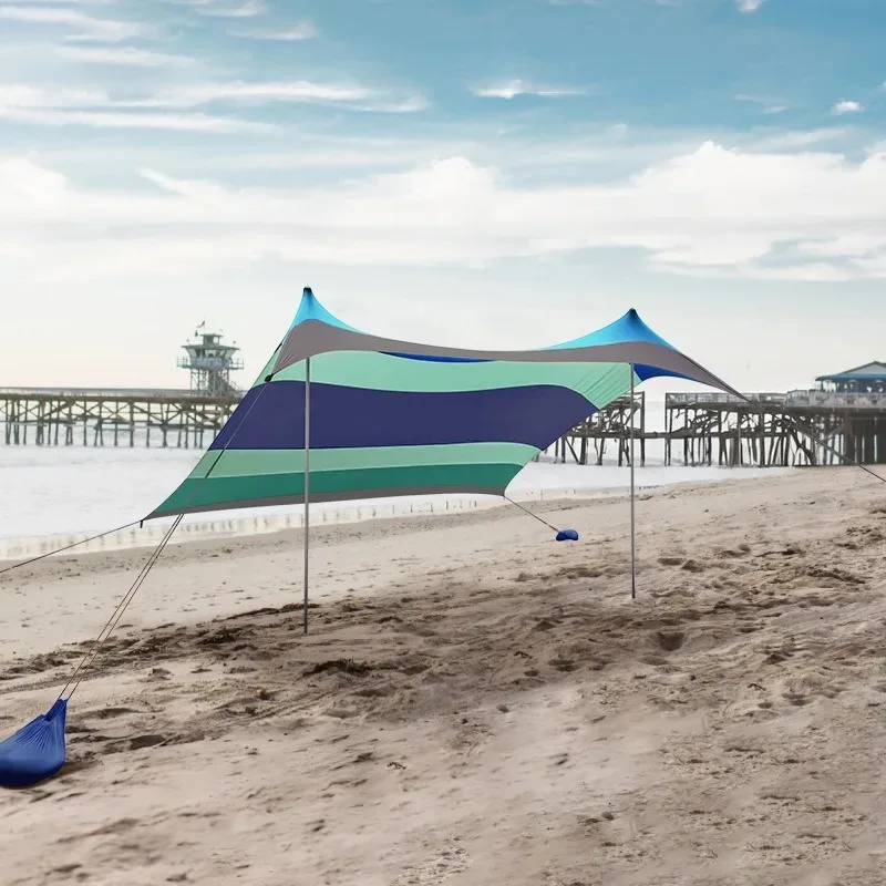 Traveler-Lycra-Canopy-Foreign-Trade-Export-Beach-Tent-Sunshade-Cooling ...