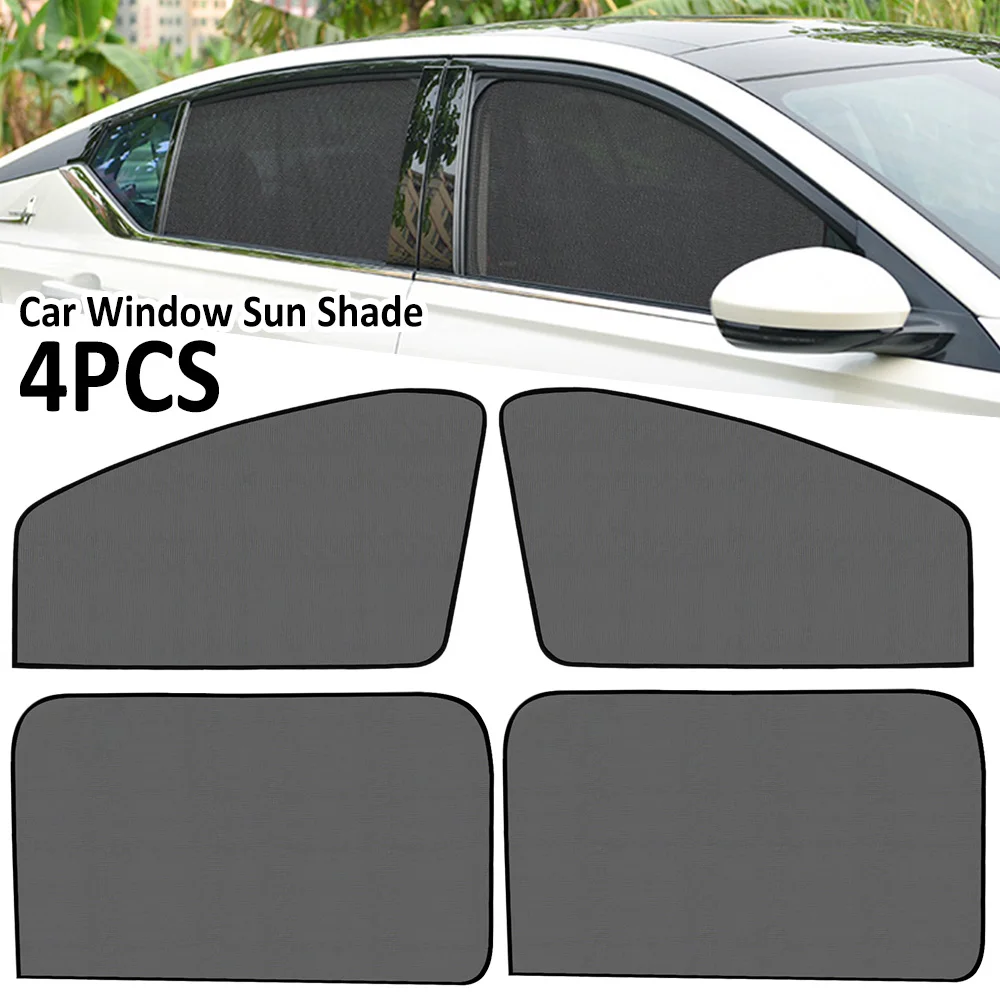 4-Pcs-Car-Window-Sun-Shades-UV-Protection-Front-Rear-Window-Screen ...