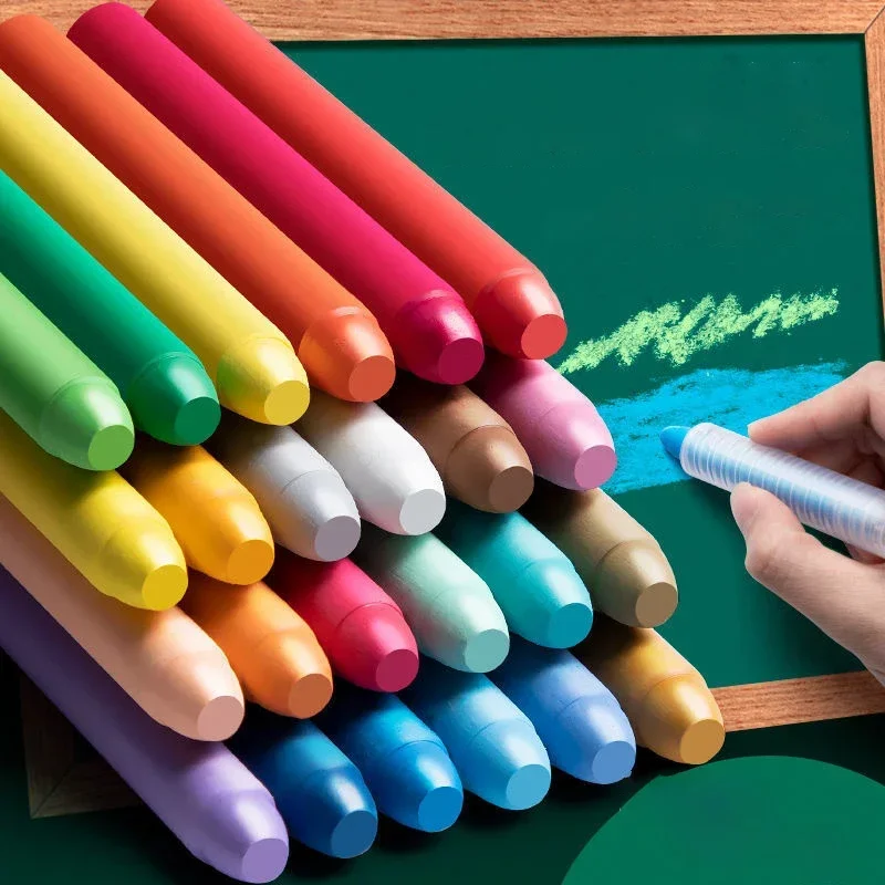 4-6-12pcs-Blackboard-Whiteboard-Dust-Free-Chalks-DIY-Painting-Drawing ...