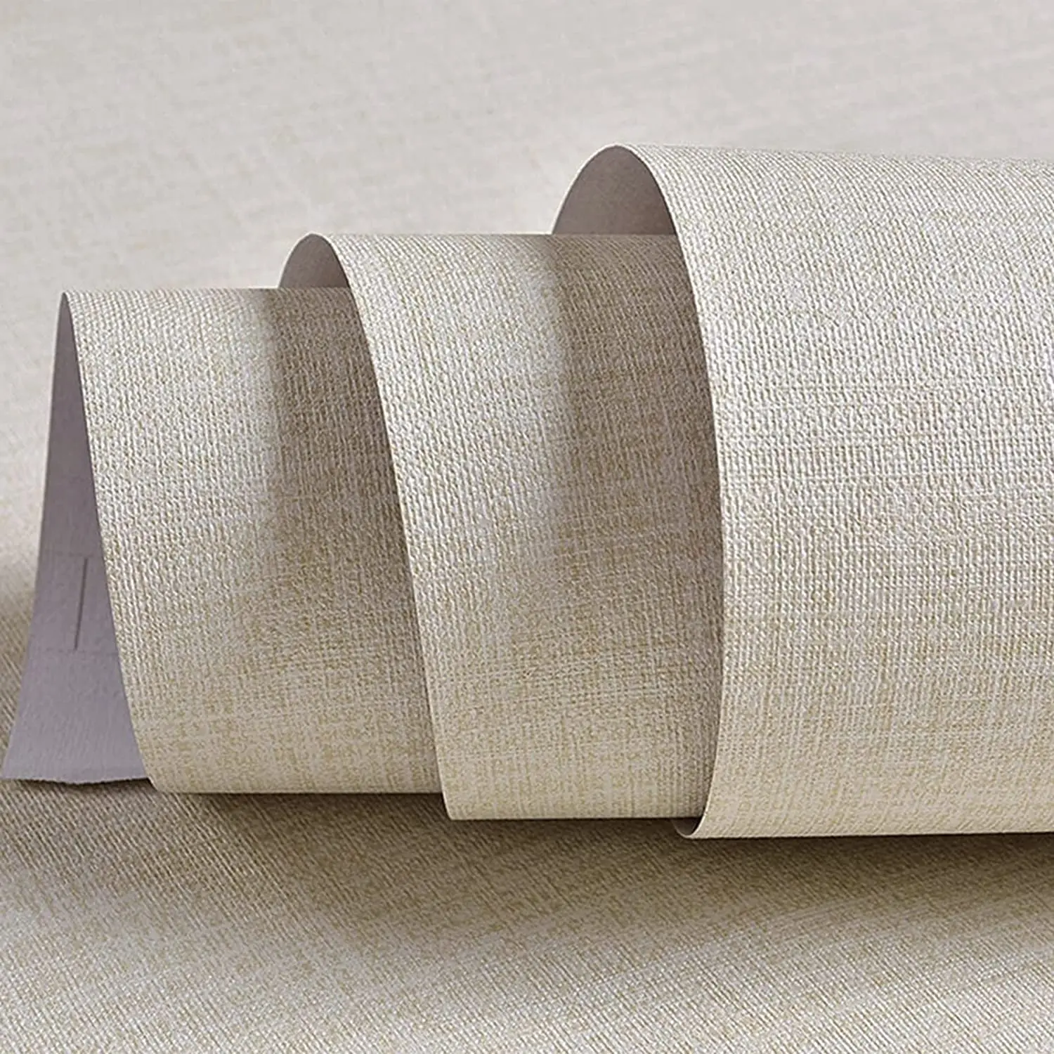Papel-tapiz-de-lino-de-PVC-autoadhesivo-impermeable-imitaci-n-de-tela ...
