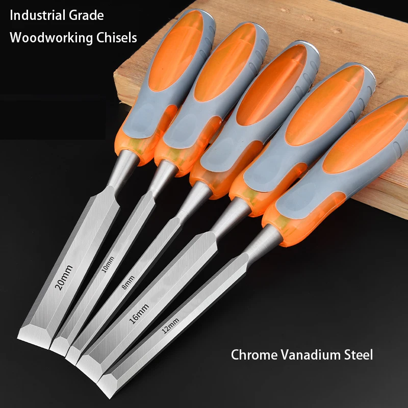 Chrome-Vanadium-Steel-Through-hole-Handle-Chisels-Woodworking-Tools ...