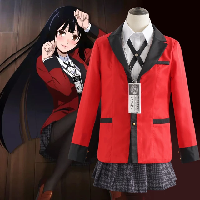 Anime Cosplay Kakegurui Cosplay Costume Jabami Yumeko, 50% OFF