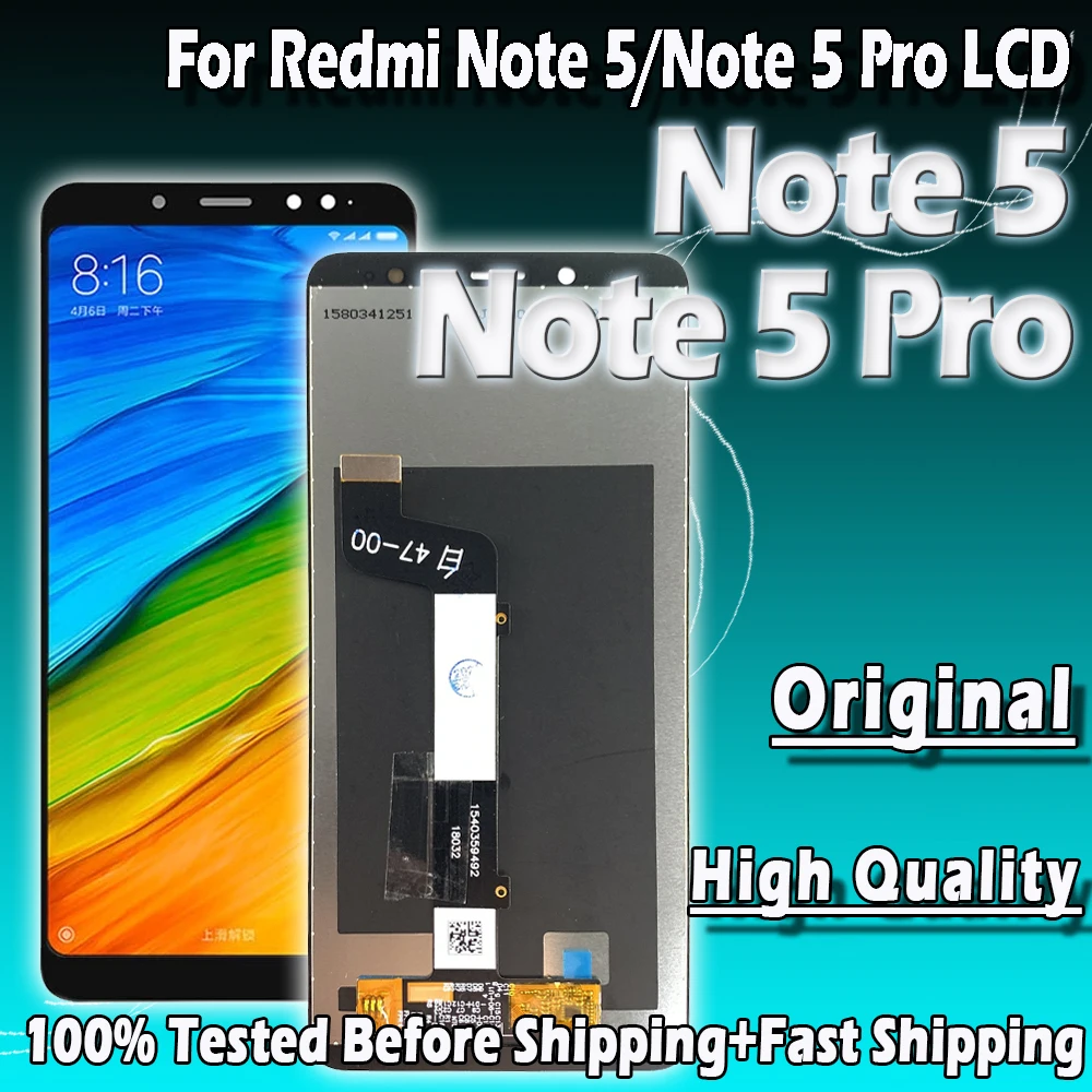 5-99-Original-For-Xiaomi-Redmi-Note-5-Pro-LCD-Display-Touch-Screen ...