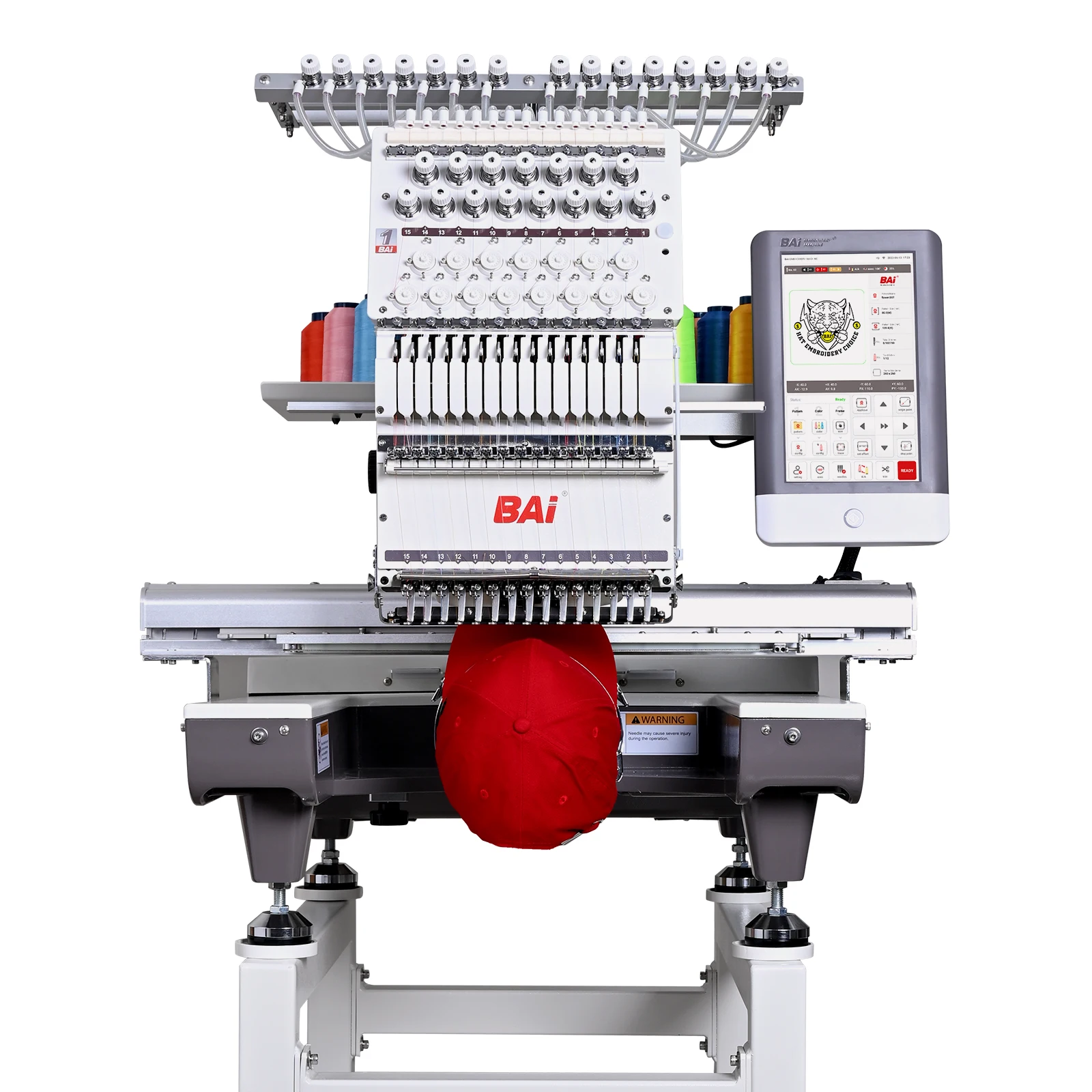 BAI-Mirror-1501-Single-Head-15-Needles-Computerized-Embroidery-Machine ...