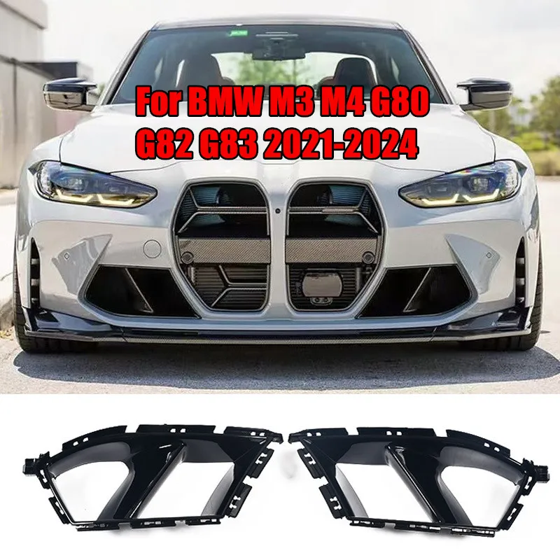 Front Bumper Side Air Vent Trim For BMW G80 M3 G82 G83 M4 2021-2024 ...