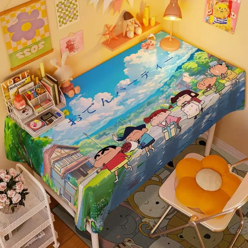 Crayon-Shin-chan-Original-Tablecloth-Kawaii-Dormitory-Bedroom-Decorate ...