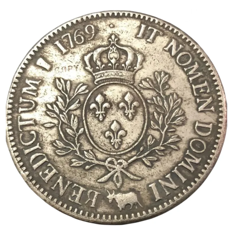 1769-France-Kingdom-1-Ecu-Louis-XV-Silver-Plated-Copy-Coin.png