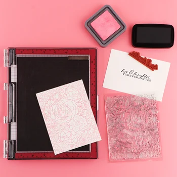 8.5*10 inch Stamping Platform with Bar Magnet Foam Pad Stamping ...