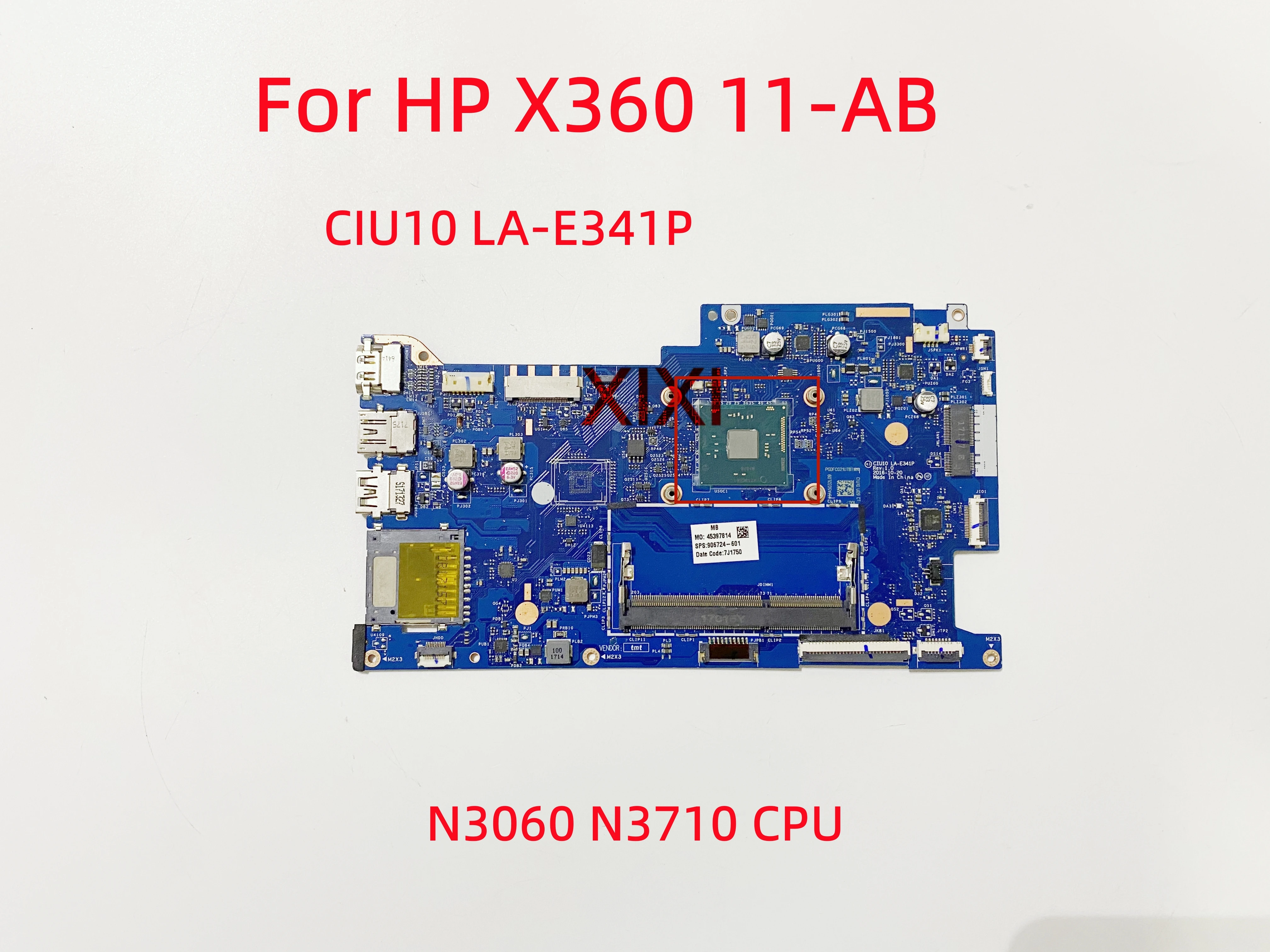 CIU10-LA-E341P-For-HP-X360-11-AB-Laptop-Motherboard-With-N3060-N3710 ...