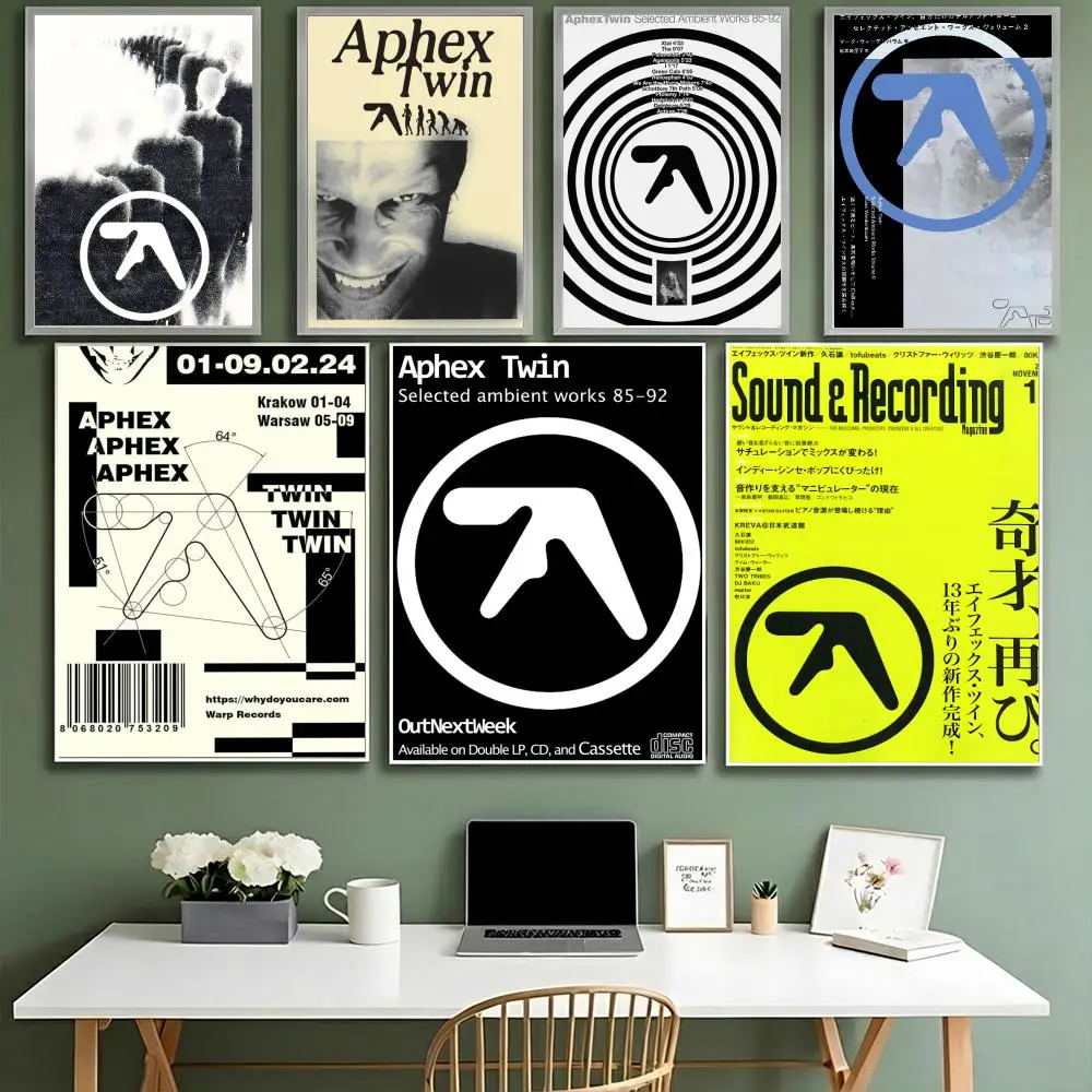 DJ A-Aphex T-Twin Cool Album Poster HD Waterproof High-Toughness Self ...