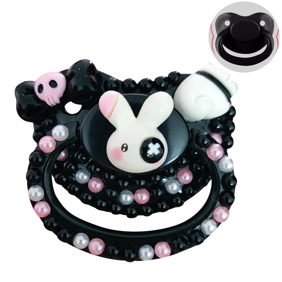 New-Style-DDLG-Adult-Pacifier-Lovely-Big-Size-Silicone-Naughty-Bunny ...
