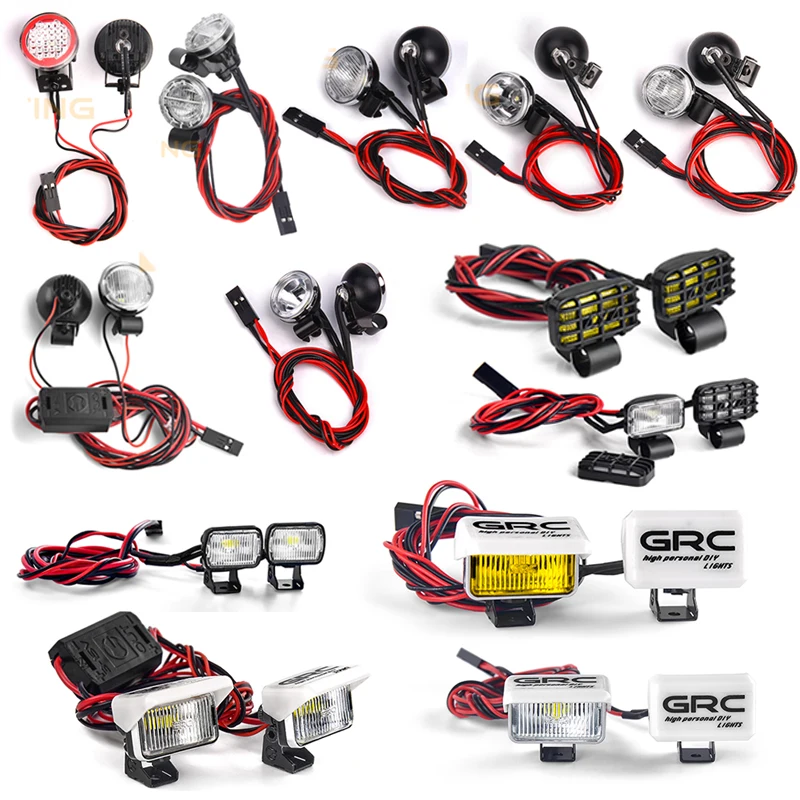 CGRC-1-Set-LED-Spotlight-Headlights-for-1-10-RC-Crawler-Car-Traxxas ...