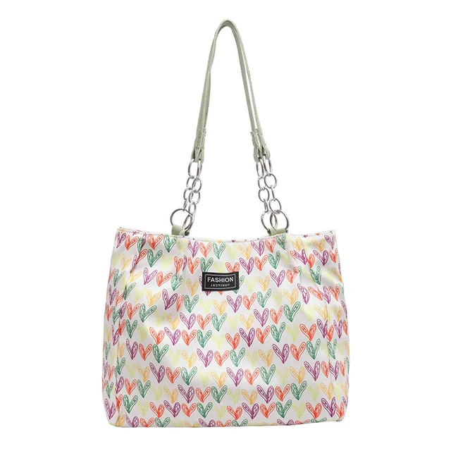 Simple Luxury Large-capacity Shopping Bag Hip-hop Commuting Out ...