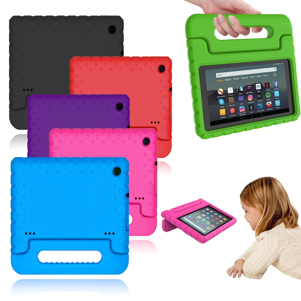 For-Amazon-Fire-8-2020-Plus-2020-Fire-7-5th-7th-9th-Tablet-Childs-EVA ...