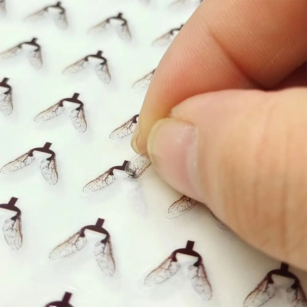96pcs Realistic Fly Wing Pre-cut Fly Tying Insect Wings Synthetic ...