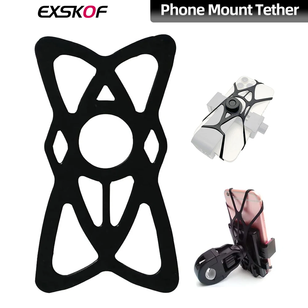 For-Phone-Holder-Grip-Tether-Phone-Mount-Tether-Rubber-Strap-Silicone ...