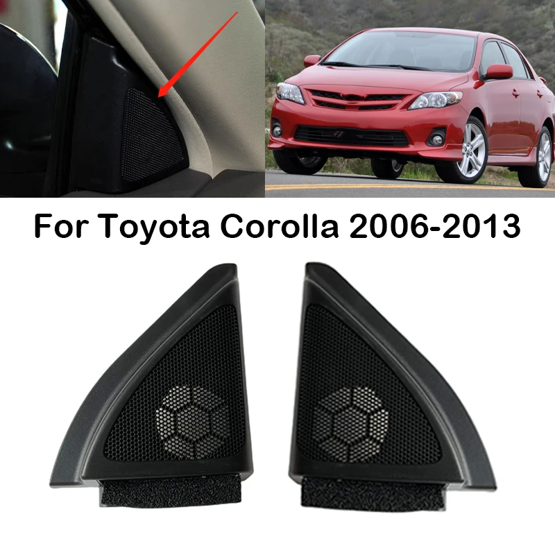 67492 02210 Car Front Door Speaker Tweeter Triangle Cover Cap Trim ...