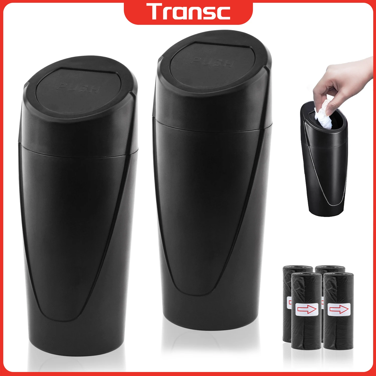 2pcs-Car-Trash-Bin-contains-80-Pcs-Disposable-Trash-Bag-For-Car-Dustbin ...