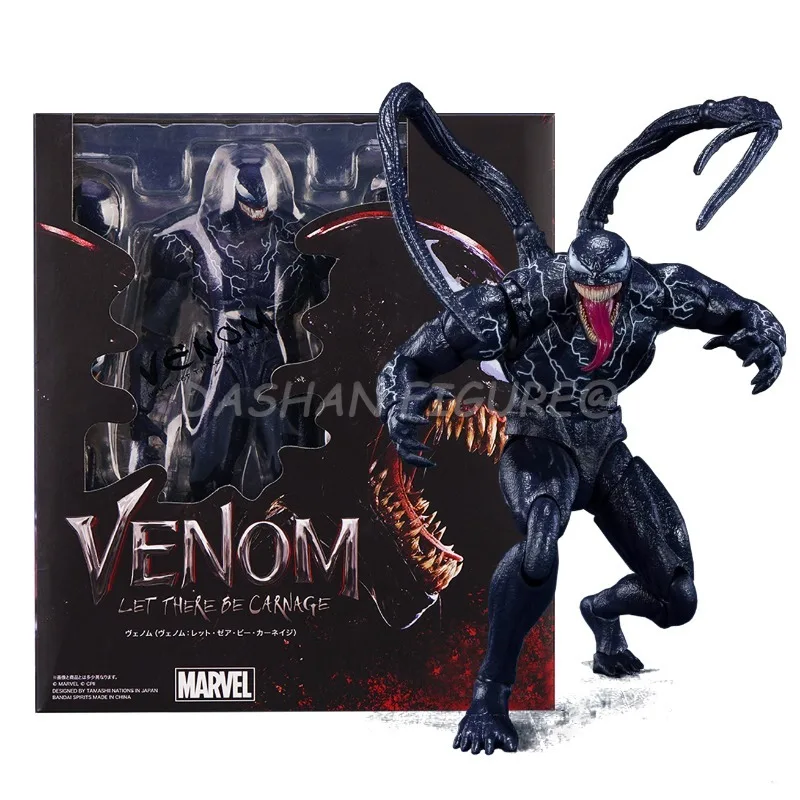 Marvel-Shf-Venom-2-Action-Figure-Let-There-Be-Carnage-PVC-Collection ...