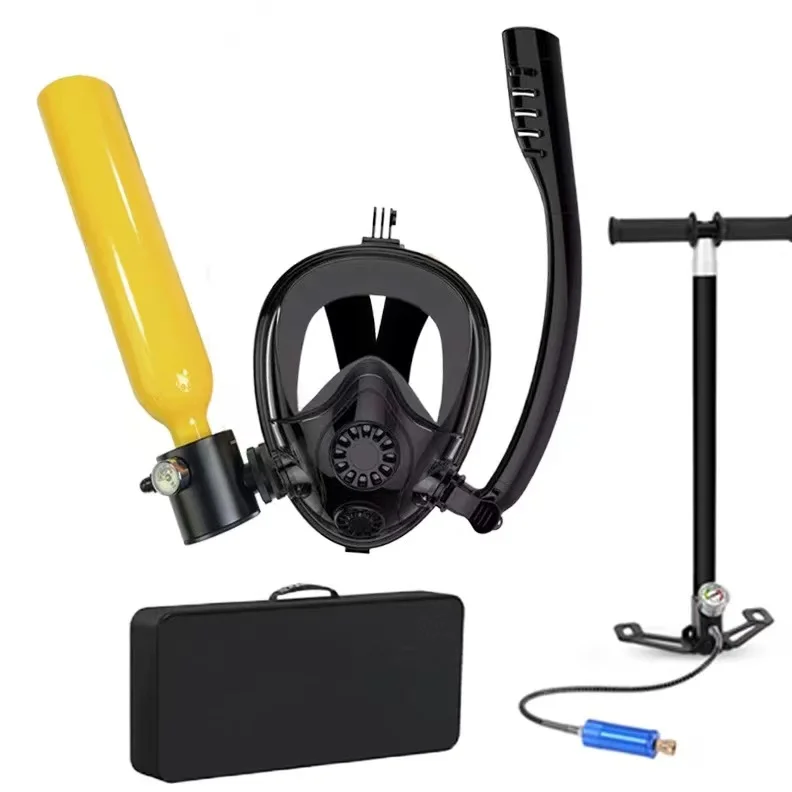 Diving-Mini-Tank-0-5l-Scuba-Tank-Sub-Mask-Fashion-Hand-Pump-Lightweight ...