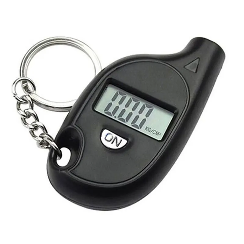 Mini-Keychain-Style-Tire-Gauge-Digital-Lcd-Display-Car-Tire-Air ...