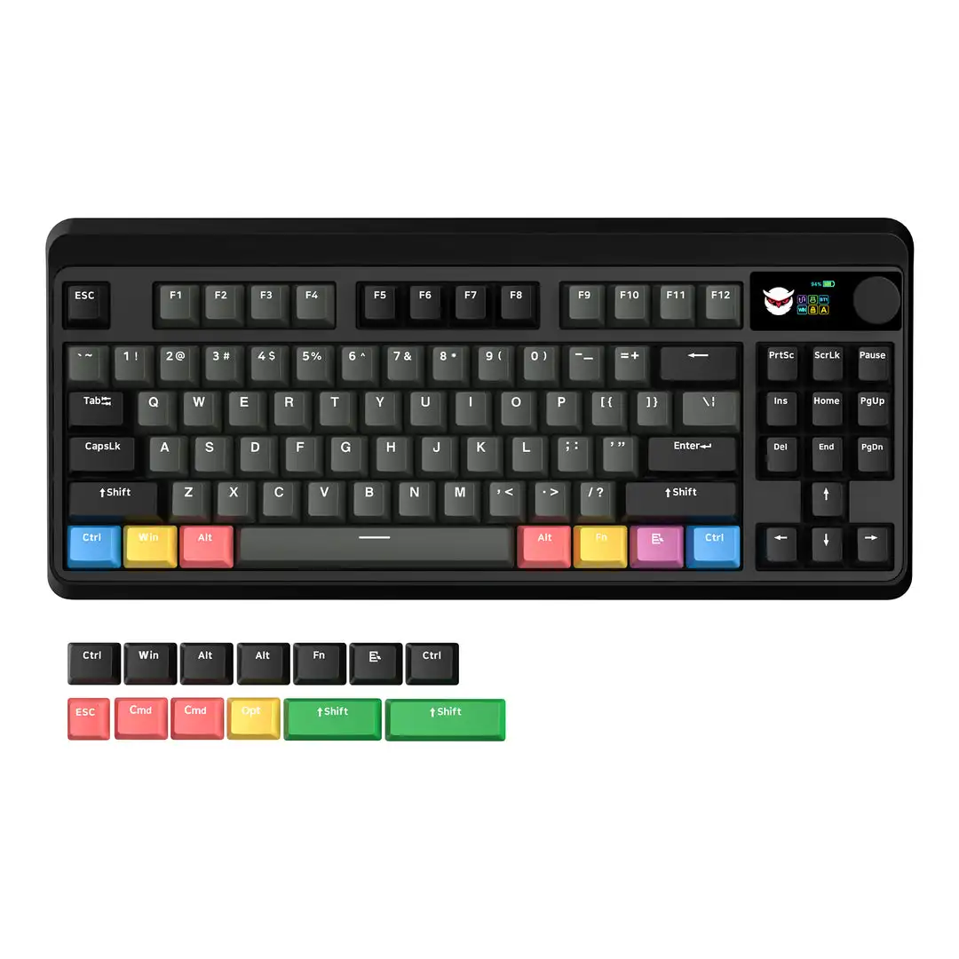 Pomo-de-pantalla-OLED-M87-PRO-Polar-Day-75-TKL-Teclado-mec-nico-inal ...