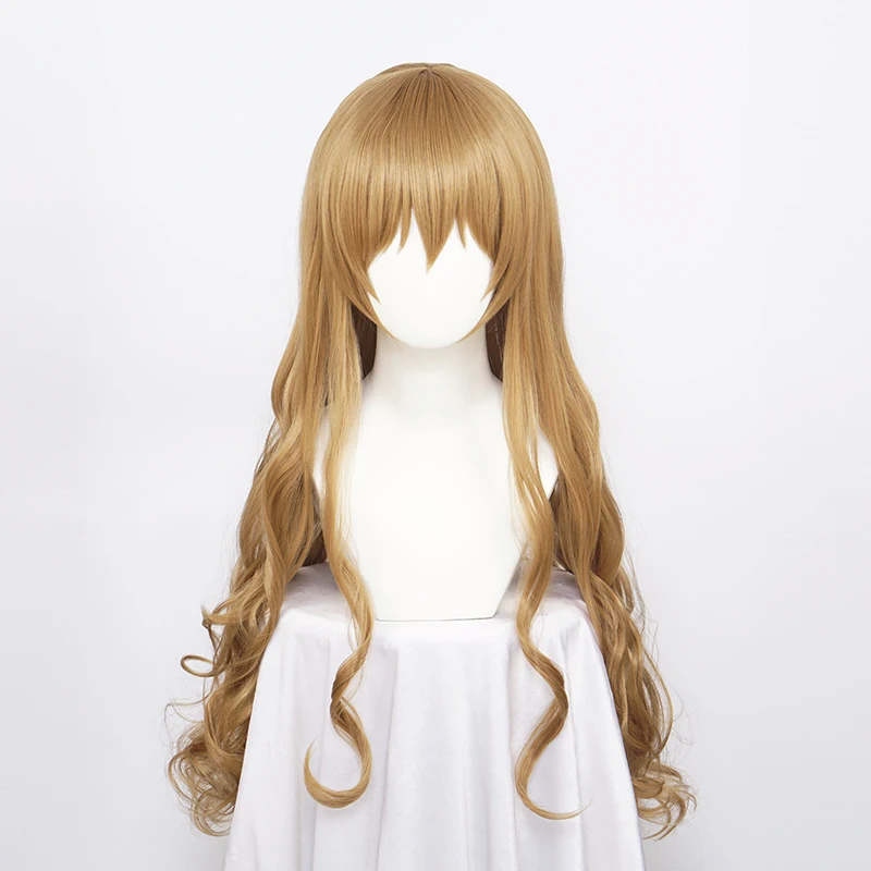 Drag-o-tigre-toradora-Aisaka-taiga-cosplay-perucas-80cm-longo-ondulado ...