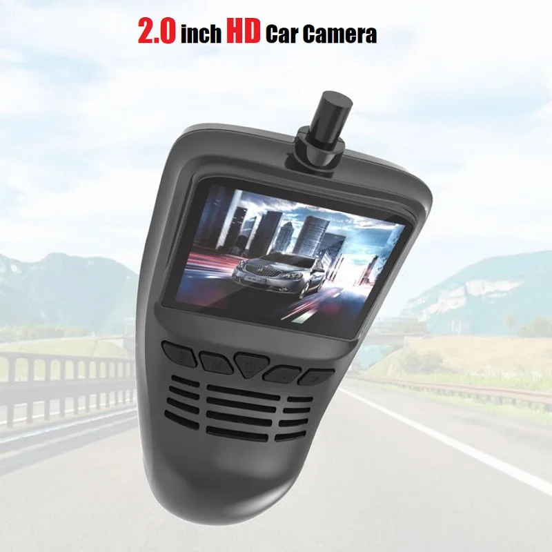 2 Inch HD Dash Cam 170 Degree Wide Angle Small Eye Car DVR Recorder ...