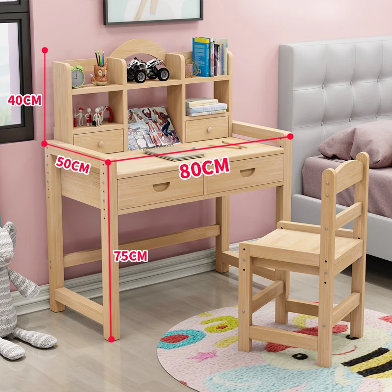 Simple wooden study table store
