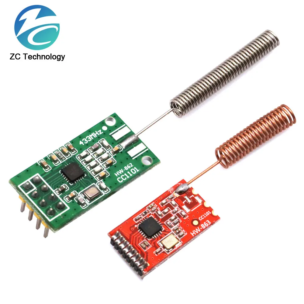 CC1101 433M 10mW módulo receptor transceptor emisor inalámbrico NRF905 ...
